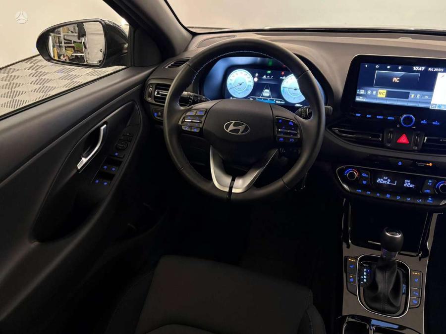 Zils Hyundai i30 2024 Marijampole, ar dzinēja tilpumu 1.00 L un nobraukumu 7 tūkst. km par 14999 €, foto 8 vietnē AUTOMOTO.COM.LV