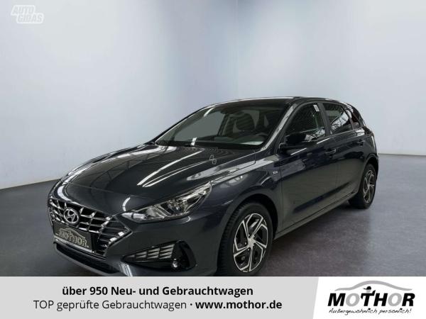 Zils Hyundai i30 2021 Kauņa, ar dzinēja tilpumu 1.50 L un nobraukumu 43 tūkst. km par 22265 €, foto 1 vietnē AUTOMOTO.COM.LV