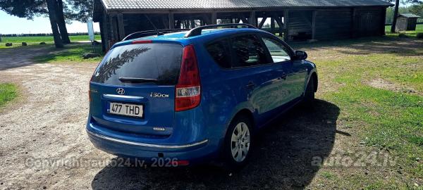 Blue Hyundai i30 2008 in Tallinn, with an engine capacity of 1.60 L and mileage of 253 thousand km for 3100 €, photo 4 on AUTOMOTO.COM.LV
