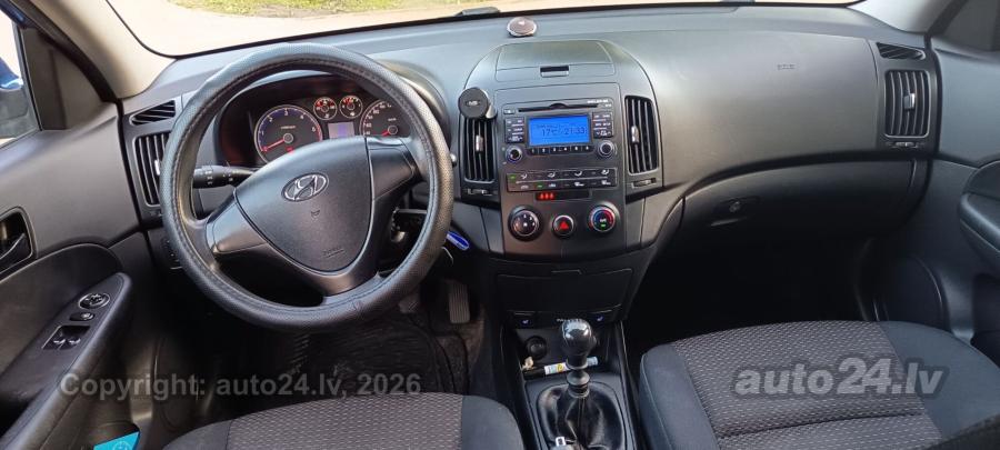 Blue Hyundai i30 2008 in Tallinn, with an engine capacity of 1.60 L and mileage of 253 thousand km for 3100 €, photo 6 on AUTOMOTO.COM.LV