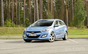 Синий Хендай i30 2013 в Рига, объемом двигателя 1.40 л и пробегом 236 тыс. км за 4690 €, фото  на AUTOMOTO.COM.LV