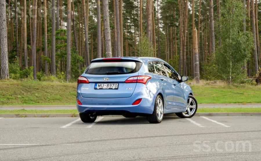 Синий Хендай i30 2013 в Рига, объемом двигателя 1.40 л и пробегом 236 тыс. км за 4690 €, фото 7 на AUTOMOTO.COM.LV