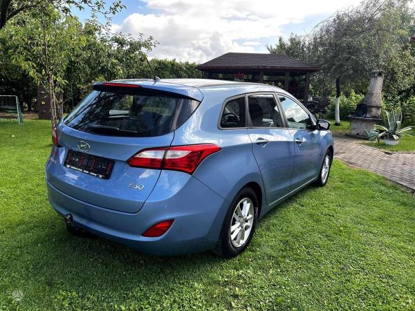 Синий Хендай i30 2014 в Укмерге, объемом двигателя 1.60 л и пробегом 211 тыс. км за 4450 €, фото 6 на AUTOMOTO.COM.LV