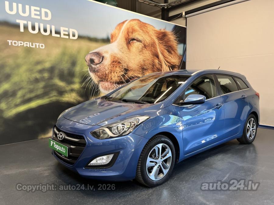 Синий Хендай i30 2016 в Таллин, объемом двигателя 1.60 л и пробегом 169 тыс. км за 7900 €, фото 1 на AUTOMOTO.COM.LV