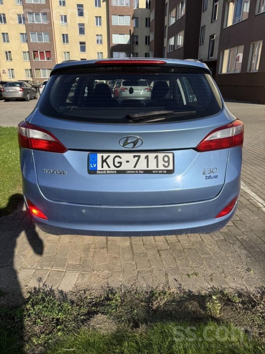 Синий Хендай i30 2016 в Рига, объемом двигателя 1.60 л и пробегом 231 тыс. км за 6300 €, фото 11 на AUTOMOTO.COM.LV