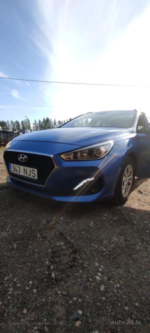 Zils Hyundai i30 2019 Tallina, ar dzinēja tilpumu 1.40 L un nobraukumu 91 tūkst. km par 10000 €, foto 7 vietnē AUTOMOTO.COM.LV