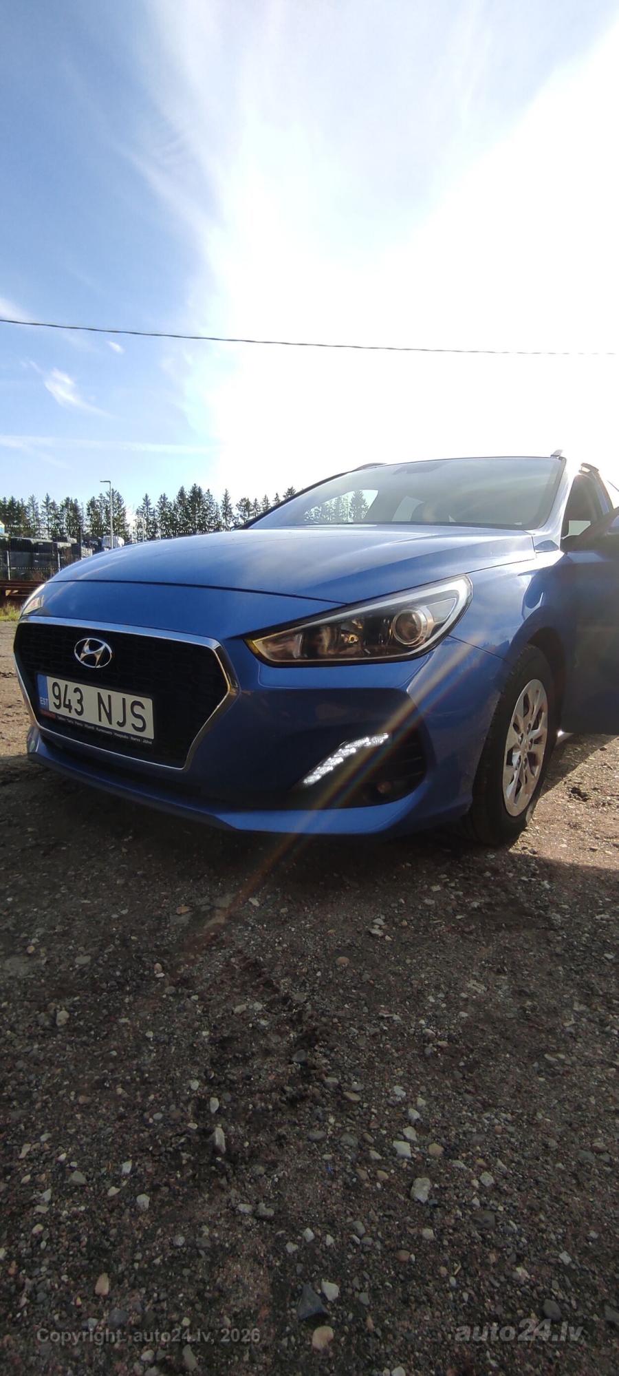 Zils Hyundai i30 2019 Tallina, ar dzinēja tilpumu 1.40 L un nobraukumu 91 tūkst. km par 10000 €, foto 7 vietnē AUTOMOTO.COM.LV