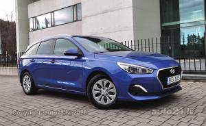 Blue Hyundai i30 2019 in Tallinn, with an engine capacity of 1.40 L and mileage of 91 thousand km for 11490 €, photo  on AUTOMOTO.COM.LV