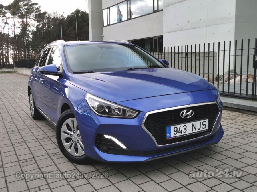 Zils Hyundai i30 2019 Tallina, ar dzinēja tilpumu 1.40 L un nobraukumu 91 tūkst. km par 11490 €, foto 3 vietnē AUTOMOTO.COM.LV