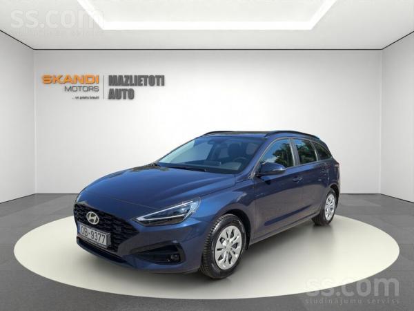 Zils Hyundai i30 2025 Rīga, ar dzinēja tilpumu 1.50 L un nobraukumu 16 tūkst. km par 17490 €, foto 1 vietnē AUTOMOTO.COM.LV