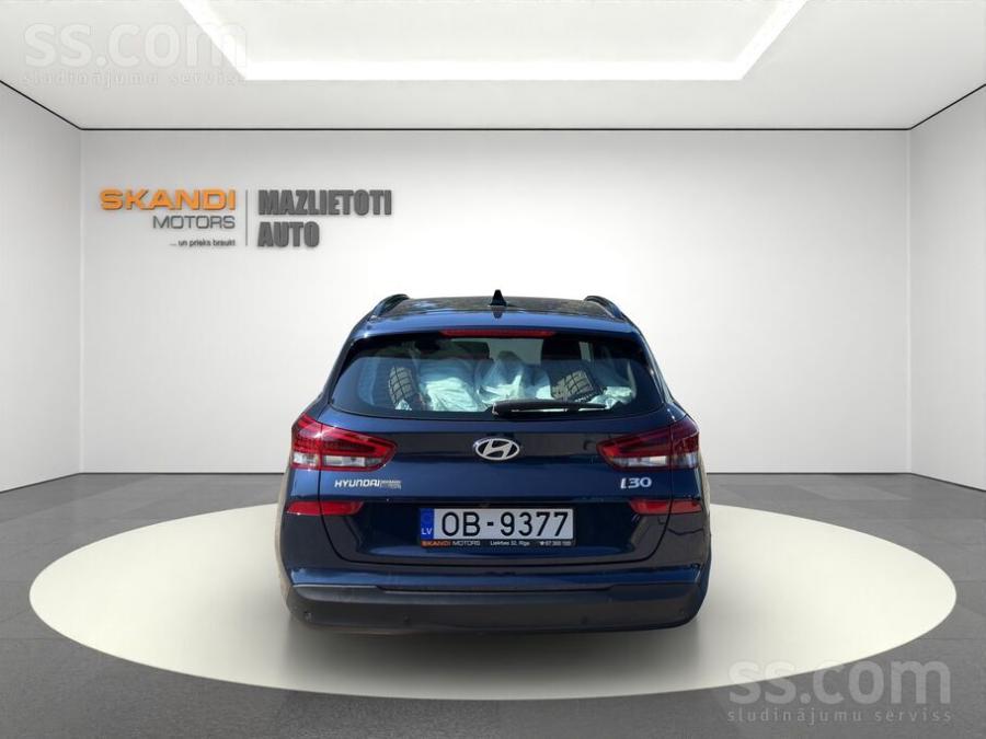Zils Hyundai i30 2025 Rīga, ar dzinēja tilpumu 1.50 L un nobraukumu 16 tūkst. km par 17490 €, foto 6 vietnē AUTOMOTO.COM.LV