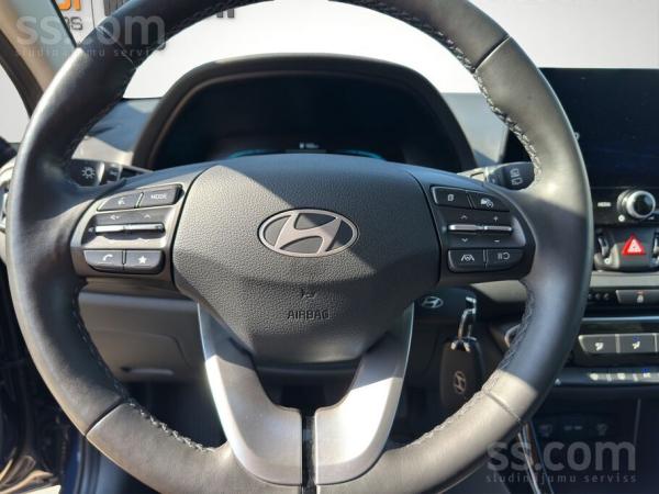 Zils Hyundai i30 2025 Rīga, ar dzinēja tilpumu 1.50 L un nobraukumu 16 tūkst. km par 17490 €, foto 10 vietnē AUTOMOTO.COM.LV
