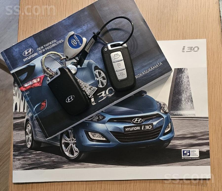 Коричневый Хендай i30 2013 в Рига, объемом двигателя 1.60 л и пробегом 162 тыс. км за 5350 €, фото 10 на AUTOMOTO.COM.LV