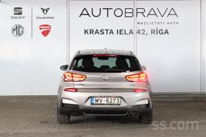 Brown Hyundai i30 2021 in Riga, with an engine capacity of 1.40 L and mileage of 92 thousand km for 12990 €, photo 8 on AUTOMOTO.COM.LV