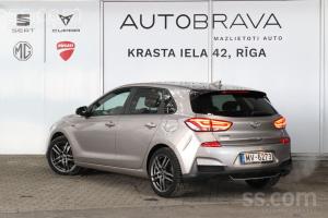 Brown Hyundai i30 2021 in Riga, with an engine capacity of 1.40 L and mileage of 92 thousand km for 12990 €, photo 9 on AUTOMOTO.COM.LV