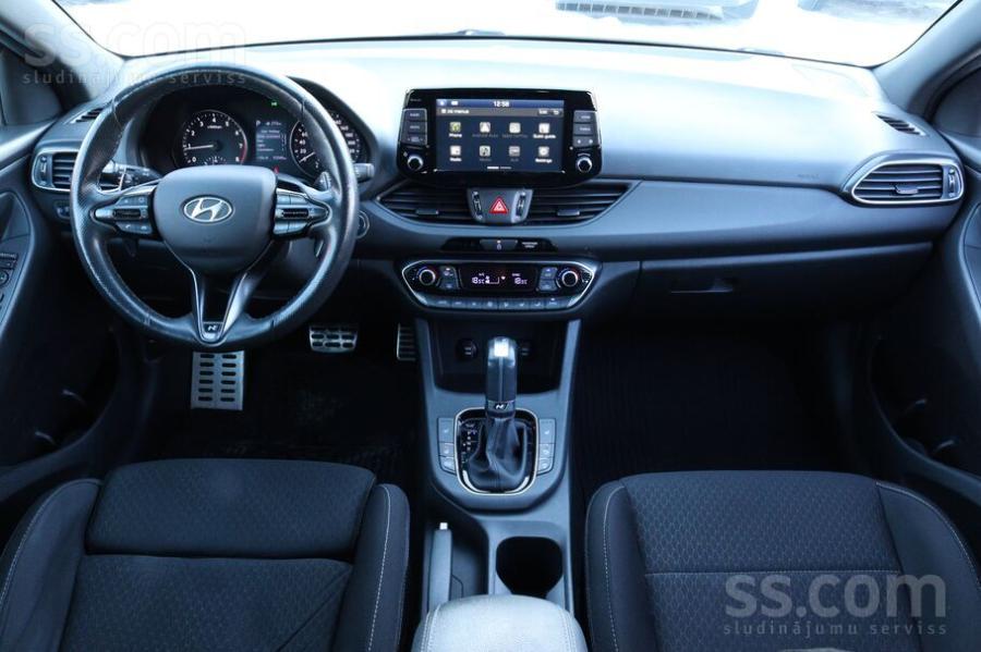 Brown Hyundai i30 2021 in Riga, with an engine capacity of 1.40 L and mileage of 92 thousand km for 12990 €, photo 25 on AUTOMOTO.COM.LV