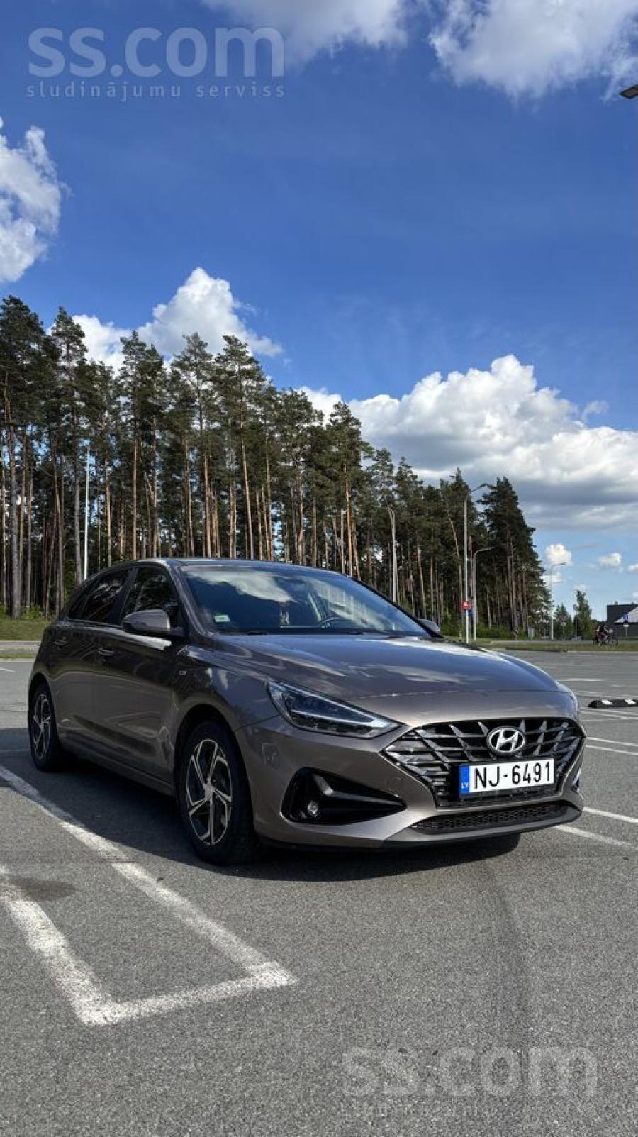 Коричневый Хендай i30 2022 в Рига, объемом двигателя 1.00 л и пробегом 38 тыс. км за 14500 €, фото 1 на AUTOMOTO.COM.LV