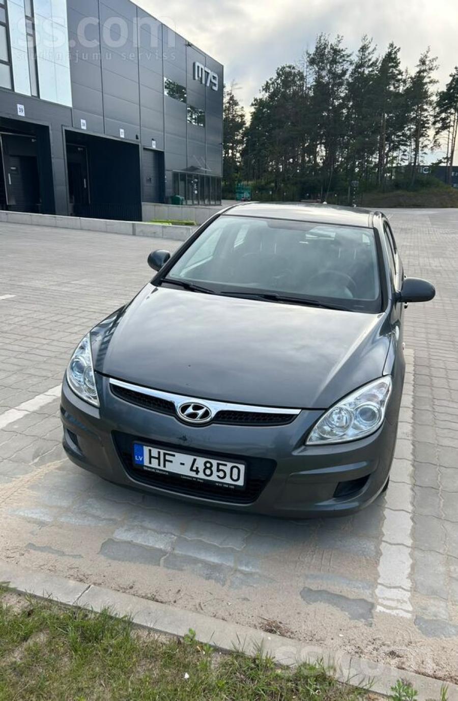 Серый Хендай i30 2008 в Рига, объемом двигателя 1.60 л и пробегом 296 тыс. км за 1299 €, фото 1 на AUTOMOTO.COM.LV