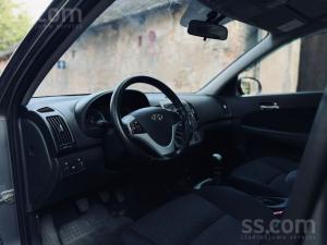 Grey Hyundai i30 2009 in Cesis, with an engine capacity of 1.60 L and mileage of 0 thousand km for 2350 €, photo 22 on AUTOMOTO.COM.LV