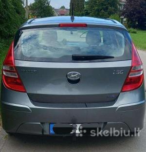 Pelēks Hyundai i30 2011 Marijampole, ar dzinēja tilpumu 1.60 L un nobraukumu 262 tūkst. km par 2900 €, foto 5 vietnē AUTOMOTO.COM.LV