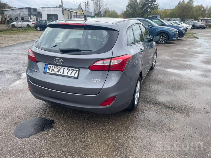 Серый Хендай i30 2015 в Рига, объемом двигателя 1.40 л и пробегом 0 тыс. км за 3599 €, фото 5 на AUTOMOTO.COM.LV