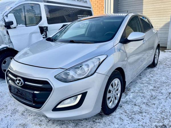 Grey Hyundai i30 2016 in Marijampole, with an engine capacity of 1.40 L and mileage of 243 thousand km for 3350 €, photo 1 on AUTOMOTO.COM.LV