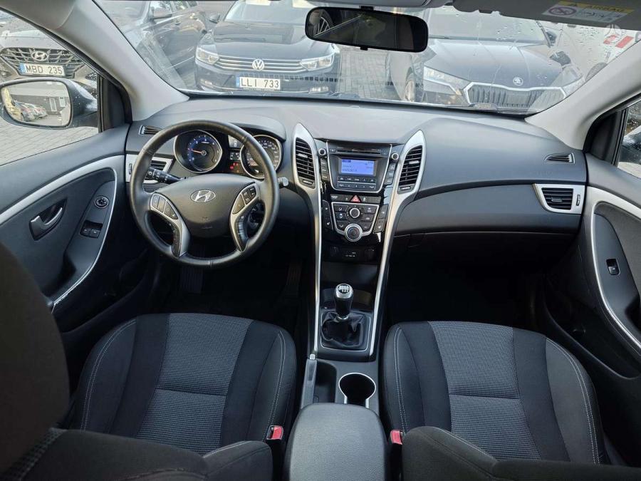 Серый Хендай i30 2017 в Каунас, объемом двигателя 1.58 л и пробегом 226 тыс. км за 6300 €, фото 13 на AUTOMOTO.COM.LV