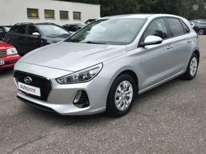 Pelēks Hyundai i30 2018 Viļņa, ar dzinēja tilpumu 1.37 L un nobraukumu 158 tūkst. km par 6999 €, foto  vietnē AUTOMOTO.COM.LV
