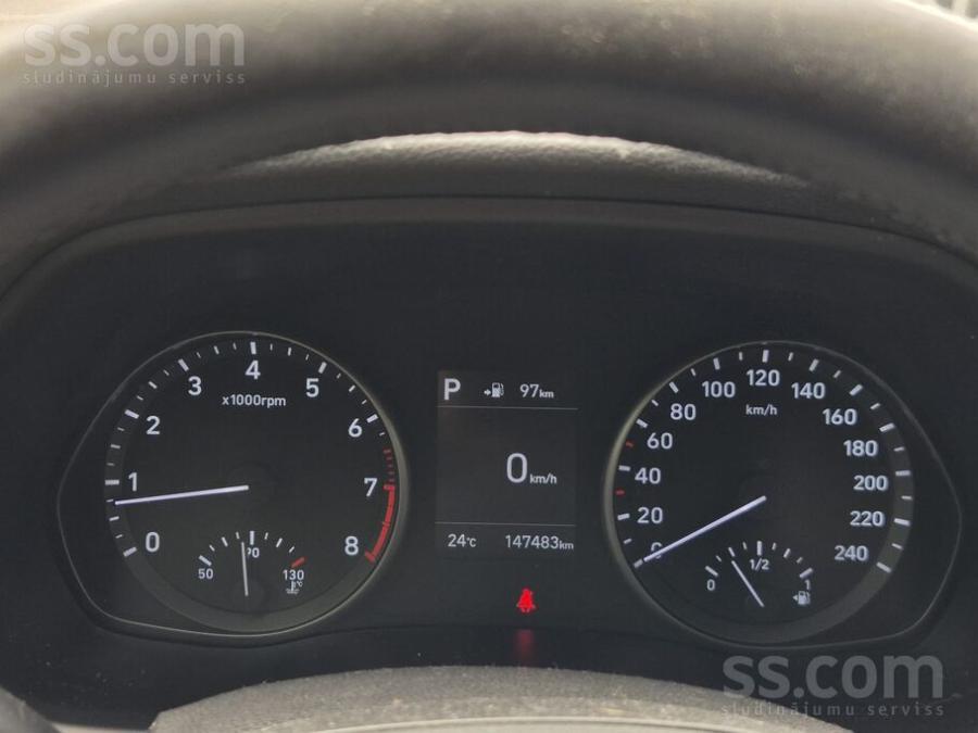 Серый Хендай i30 2018 в Рига, объемом двигателя 1.40 л и пробегом 147 тыс. км за 8490 €, фото 17 на AUTOMOTO.COM.LV