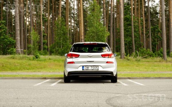 Grey Hyundai i30 2018 in Riga, with an engine capacity of 1.40 L and mileage of 147 thousand km for 7590 €, photo 7 on AUTOMOTO.COM.LV