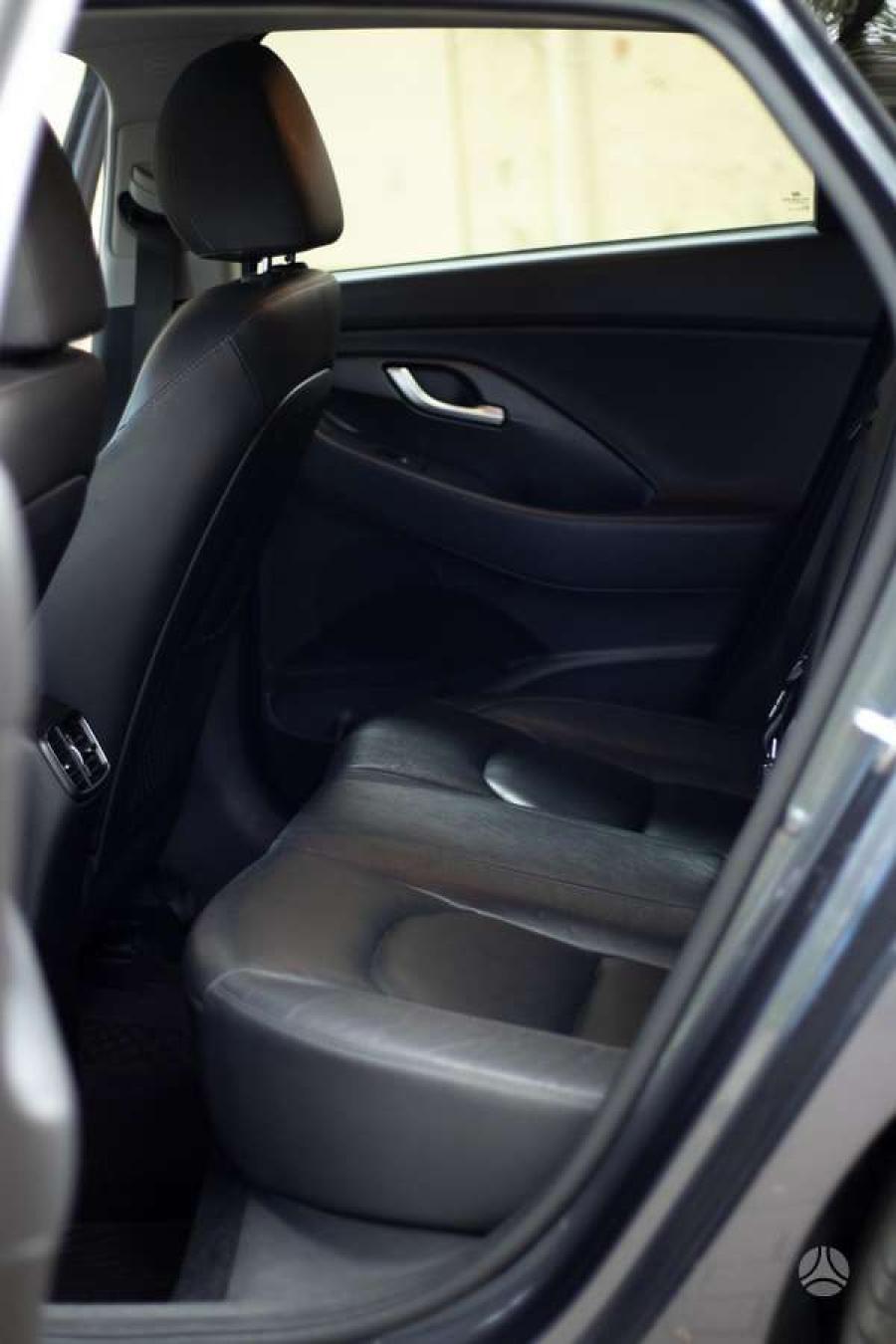 Pelēks Hyundai i30 2018 Viļņa, ar dzinēja tilpumu 1.35 L un nobraukumu 95 tūkst. km par 11500 €, foto 14 vietnē AUTOMOTO.COM.LV