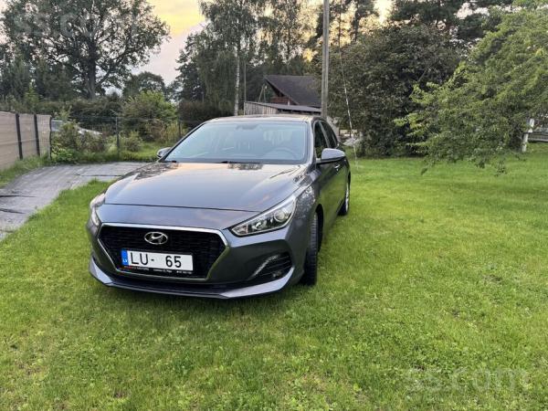 Pelēks Hyundai i30 2019 Rīga, ar dzinēja tilpumu 1.40 L un nobraukumu 61 tūkst. km par 9785 €, foto 5 vietnē AUTOMOTO.COM.LV