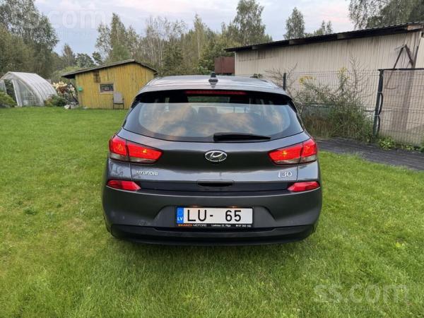 Pelēks Hyundai i30 2019 Rīga, ar dzinēja tilpumu 1.40 L un nobraukumu 61 tūkst. km par 9785 €, foto 7 vietnē AUTOMOTO.COM.LV