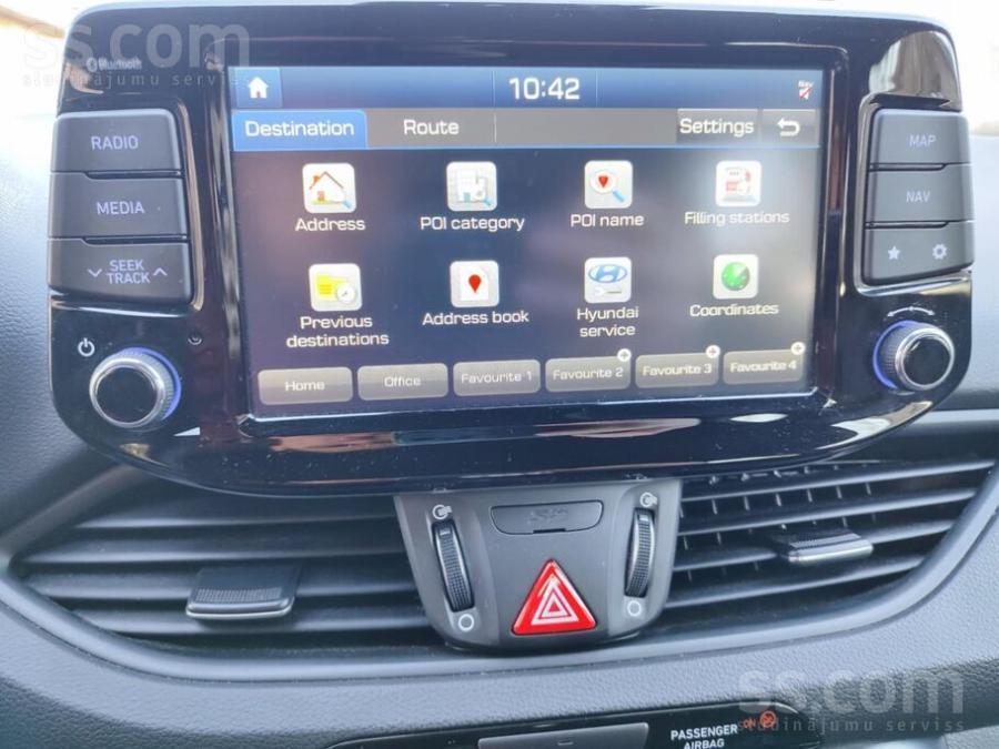 Серый Хендай i30 2019 в Рига, объемом двигателя 2.00 л и пробегом 68 тыс. км за 19945 €, фото 15 на AUTOMOTO.COM.LV