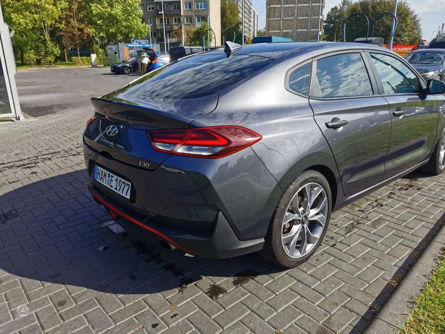 Pelēks Hyundai i30 2019 Kauņa, ar dzinēja tilpumu 1.58 L un nobraukumu 254 tūkst. km par 8500 €, foto 10 vietnē AUTOMOTO.COM.LV