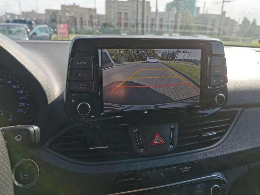 Pelēks Hyundai i30 2019 Kauņa, ar dzinēja tilpumu 1.58 L un nobraukumu 254 tūkst. km par 8500 €, foto 16 vietnē AUTOMOTO.COM.LV