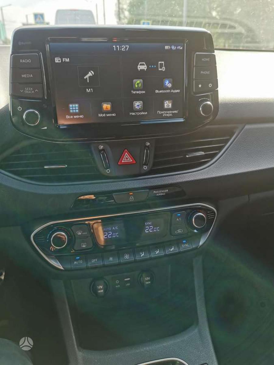 Pelēks Hyundai i30 2019 Kauņa, ar dzinēja tilpumu 1.58 L un nobraukumu 254 tūkst. km par 8500 €, foto 18 vietnē AUTOMOTO.COM.LV