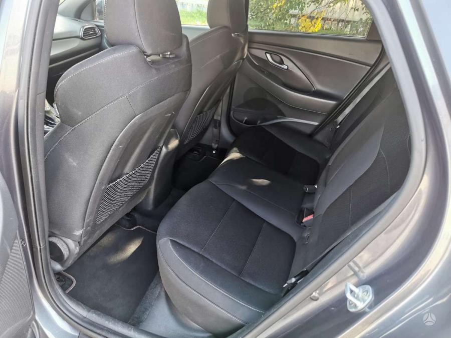 Pelēks Hyundai i30 2019 Kauņa, ar dzinēja tilpumu 1.58 L un nobraukumu 254 tūkst. km par 8500 €, foto 15 vietnē AUTOMOTO.COM.LV