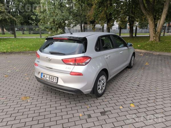 Pelēks Hyundai i30 2019 Rīga, ar dzinēja tilpumu 1.60 L un nobraukumu 147 tūkst. km par 6590 €, foto 6 vietnē AUTOMOTO.COM.LV