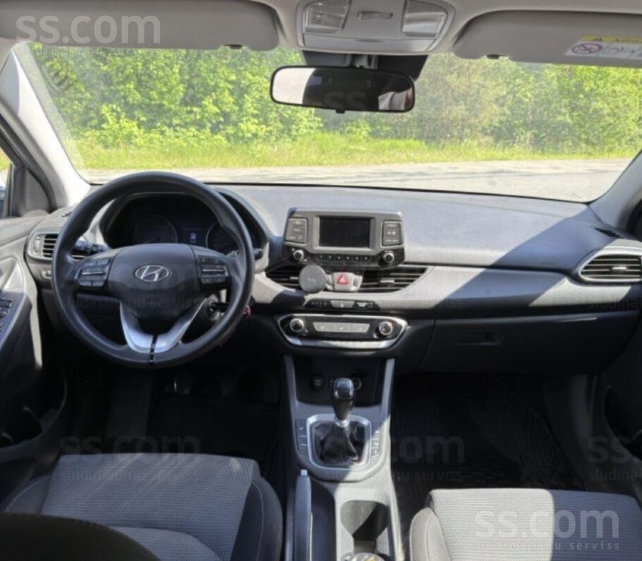 Pelēks Hyundai i30 2019 Rīga, ar dzinēja tilpumu 1.60 L un nobraukumu 147 tūkst. km par 6590 €, foto 7 vietnē AUTOMOTO.COM.LV