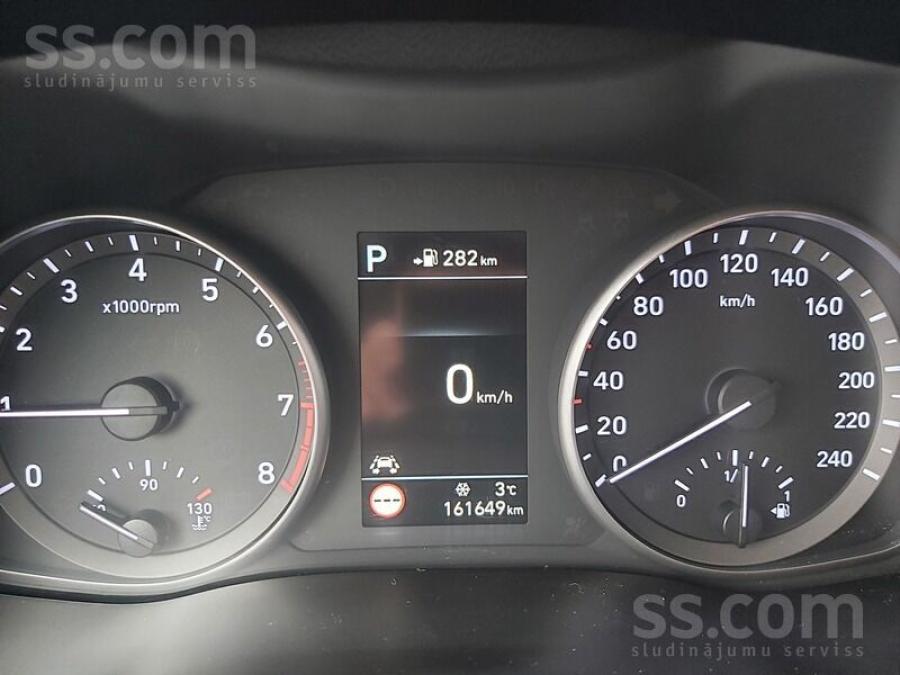 Grey Hyundai i30 2020 in Riga, with an engine capacity of 1.40 L and mileage of 162 thousand km for 13500 €, photo 16 on AUTOMOTO.COM.LV