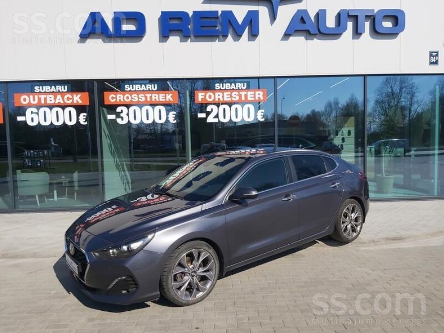 Pelēks Hyundai i30 2020 Rīga, ar dzinēja tilpumu 1.40 L un nobraukumu 162 tūkst. km par 12300 €, foto 1 vietnē AUTOMOTO.COM.LV