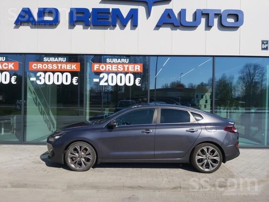 Pelēks Hyundai i30 2020 Rīga, ar dzinēja tilpumu 1.40 L un nobraukumu 162 tūkst. km par 12300 €, foto 9 vietnē AUTOMOTO.COM.LV