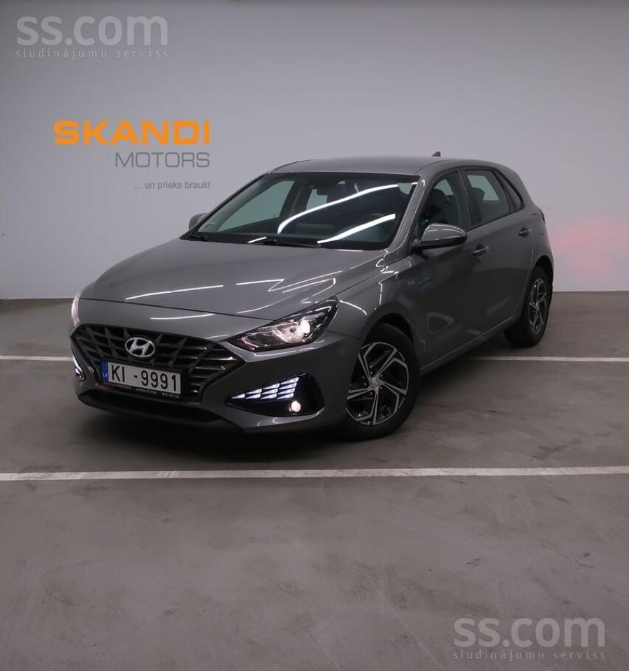 Pelēks Hyundai i30 2021 Rīga, ar dzinēja tilpumu 1.00 L un nobraukumu 53 tūkst. km par 14790 €, foto 1 vietnē AUTOMOTO.COM.LV