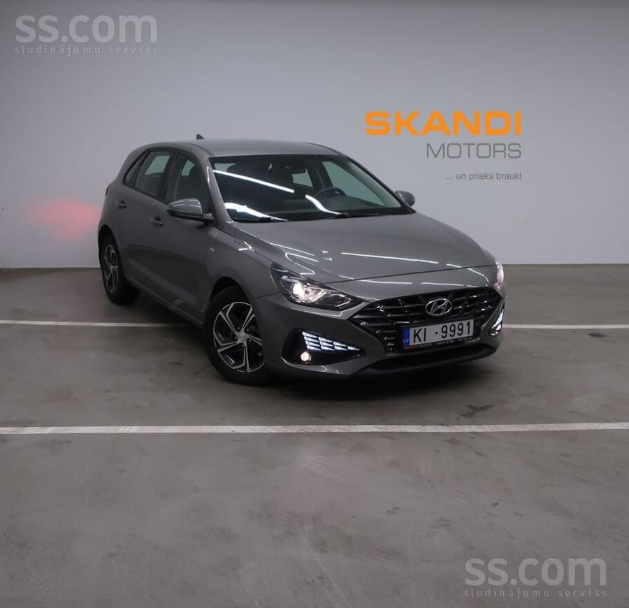 Pelēks Hyundai i30 2021 Rīga, ar dzinēja tilpumu 1.00 L un nobraukumu 53 tūkst. km par 14790 €, foto 3 vietnē AUTOMOTO.COM.LV