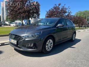 Grey Hyundai i30 2021 in Riga, with an engine capacity of 1.50 L and mileage of 37 thousand km for 9700 €, photo  on AUTOMOTO.COM.LV