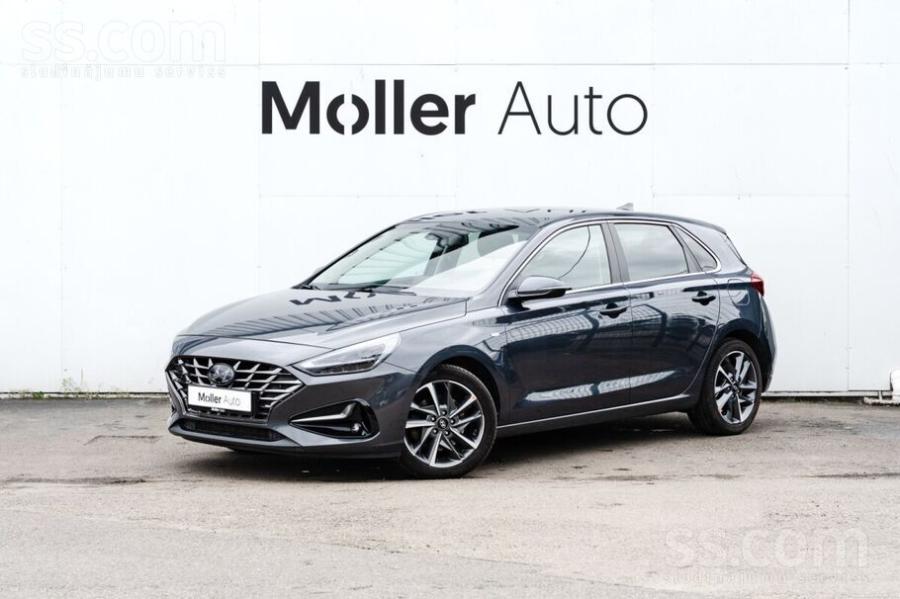 Серый Хендай i30 2021 в Рига, объемом двигателя 1.00 л и пробегом 58 тыс. км за 15950 €, фото 1 на AUTOMOTO.COM.LV