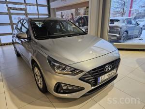 Grey Hyundai i30 2021 in Liepaja, with an engine capacity of 1.50 L and mileage of 86 thousand km for 9950 €, photo  on AUTOMOTO.COM.LV