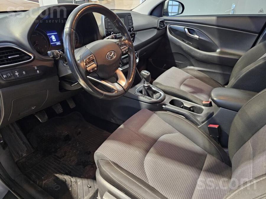 Pelēks Hyundai i30 2021 Liepāja, ar dzinēja tilpumu 1.50 L un nobraukumu 86 tūkst. km par 9950 €, foto 8 vietnē AUTOMOTO.COM.LV