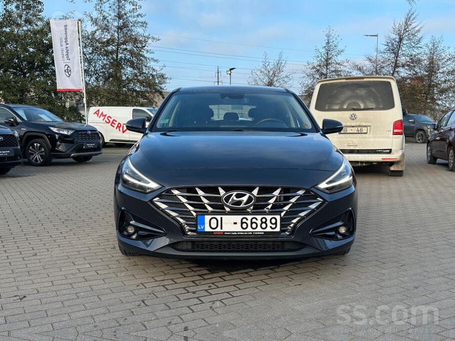 Grey Hyundai i30 2022 in Liepaja, with an engine capacity of 1.00 L and mileage of 67 thousand km for 13100 €, photo 8 on AUTOMOTO.COM.LV